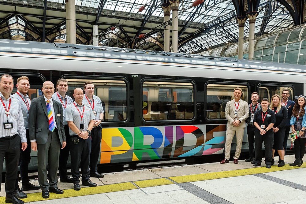 Greater Anglia unveils special Pride livery train | RailBusinessDaily