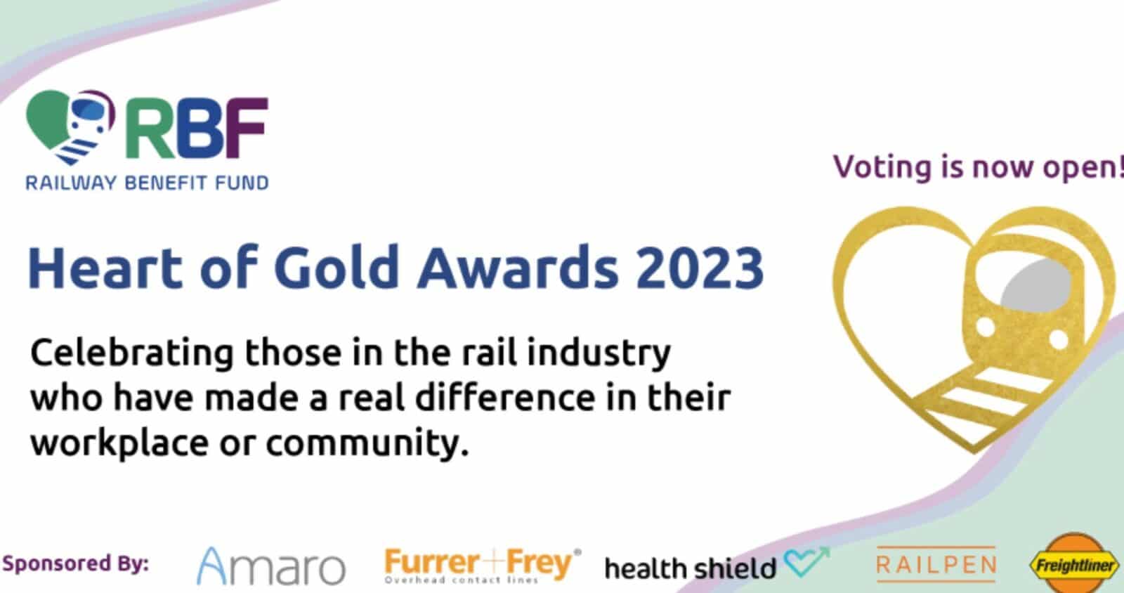 Voting for the RBF Heart of Gold Awards is now open | RailBusinessDaily