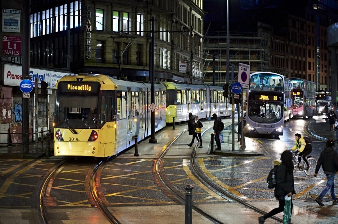 Work to begin on improving key part of Metrolink network in Manchester ...