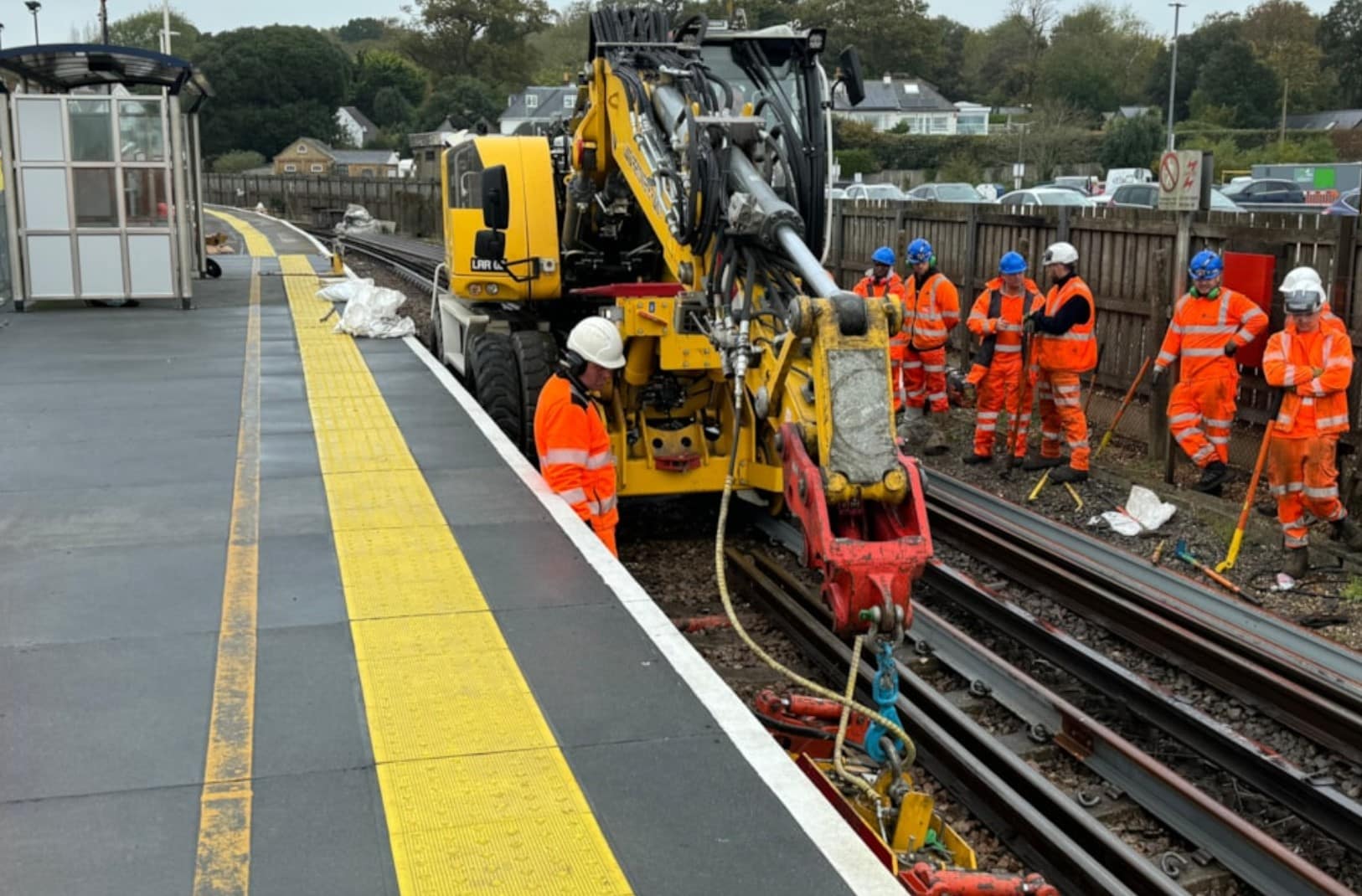Lymington branch line reopens following first phase of track upgrades ...