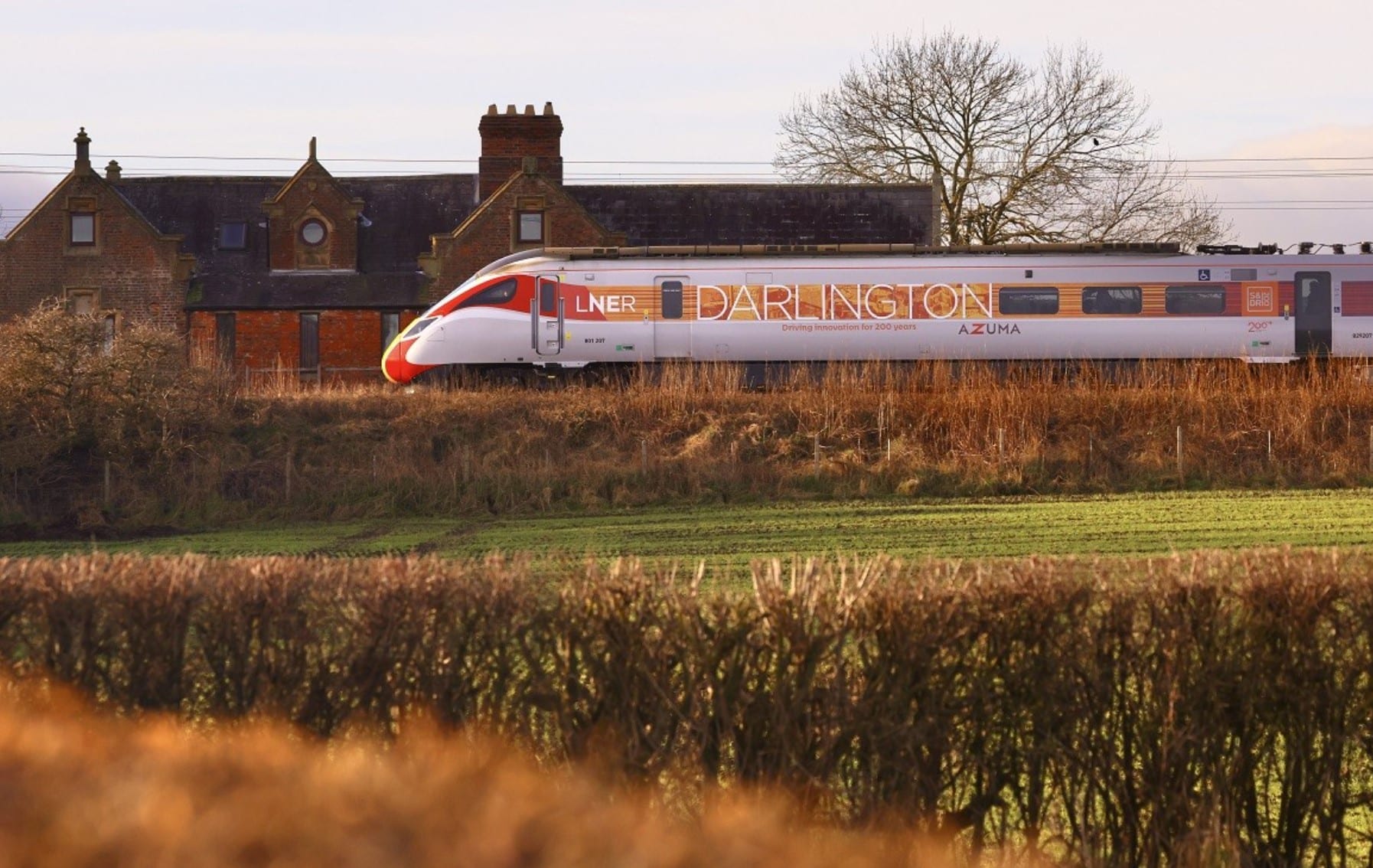 LNER unveils ‘Darlington’ livery as its celebrates 200 years of the ...