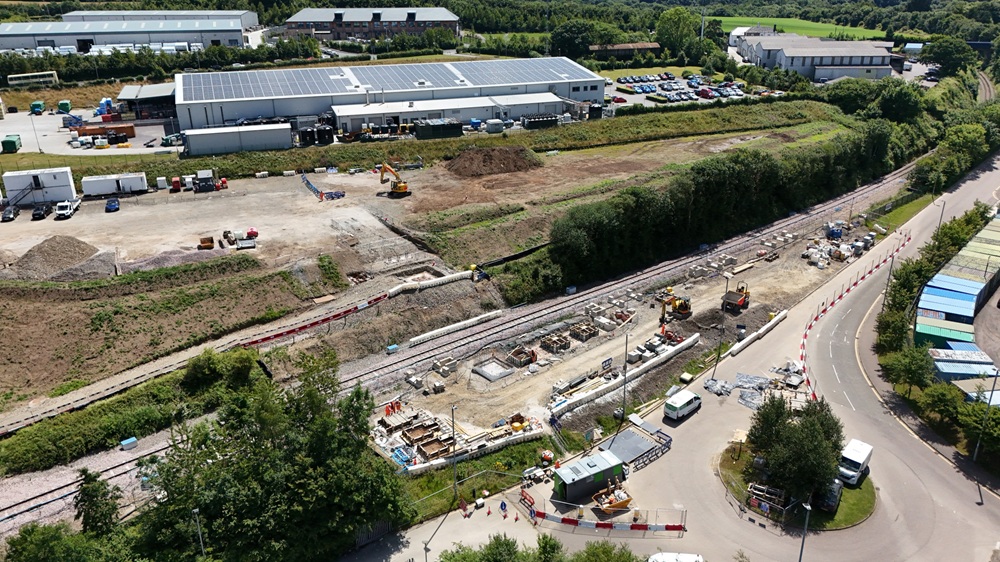 New Devon station takes shape after six months of work | RailBusinessDaily