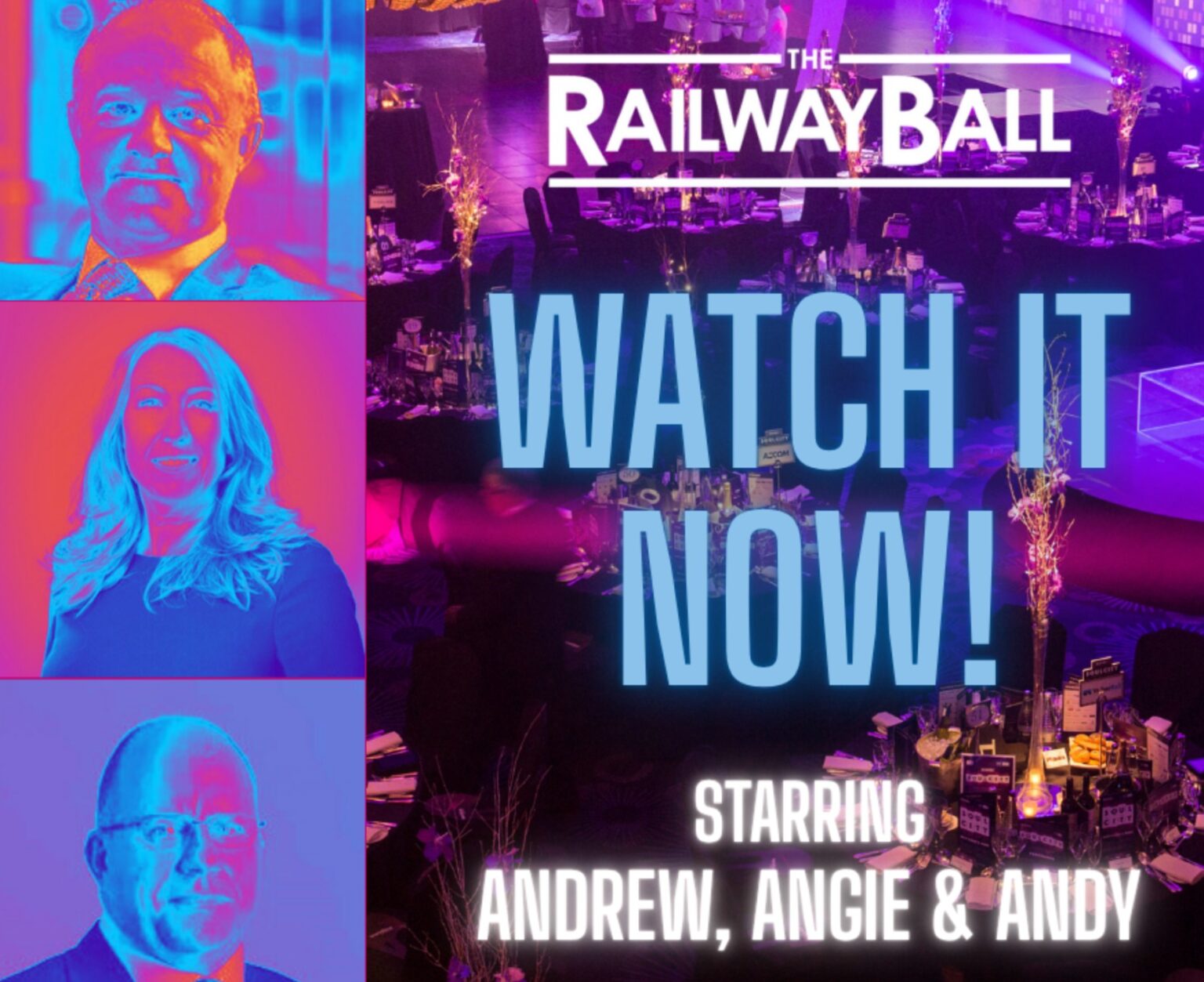 “The biggest ball ever” – Railway royalty star in charity mockumentary ...