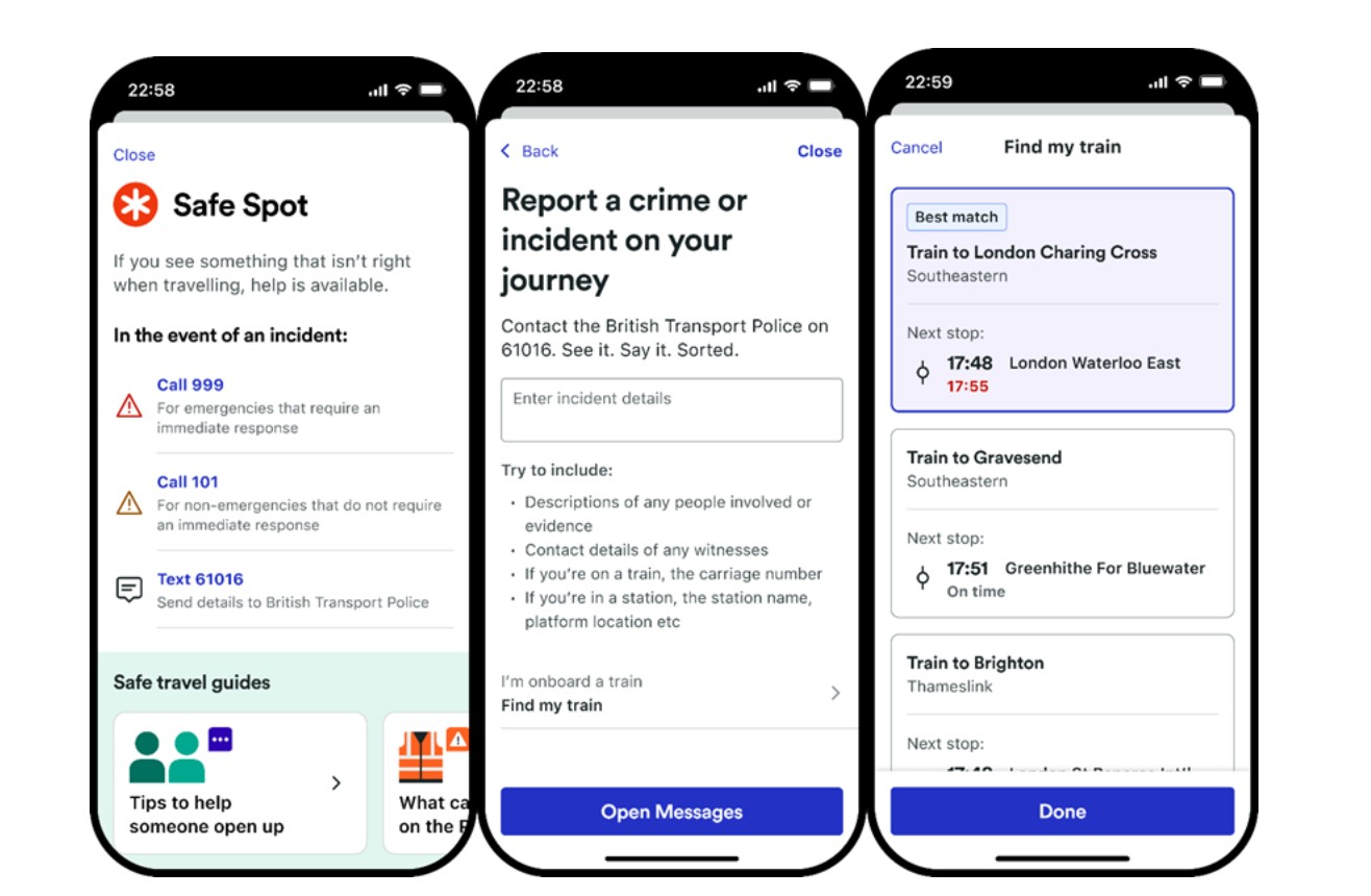 Trainline launches ‘Tap to Report’ feature to make on-board incident ...