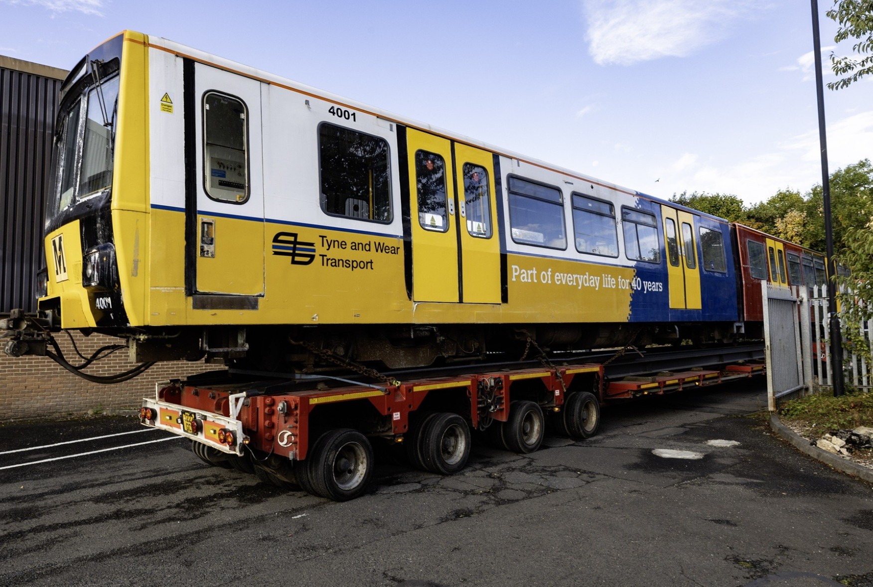 Metro’s first ever train is donated to North East Museums ...
