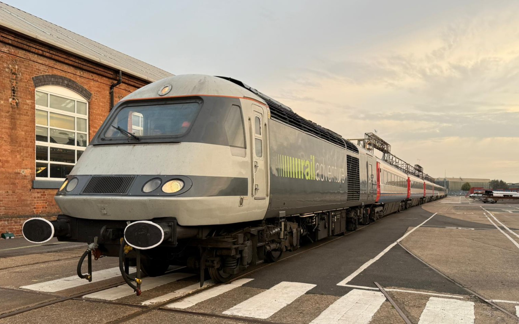 First-ever passenger service departs Alstom's Derby Litchurch Lane ...