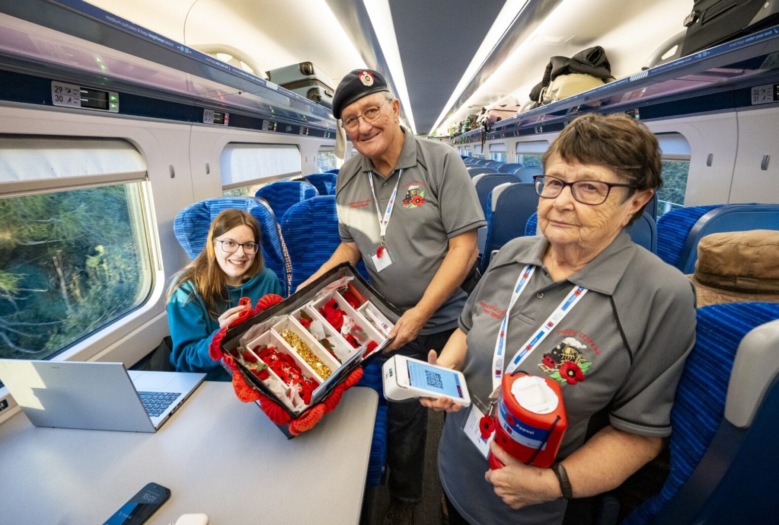 ‘Poppy Express’ raises record £25,000 | RailBusinessDaily