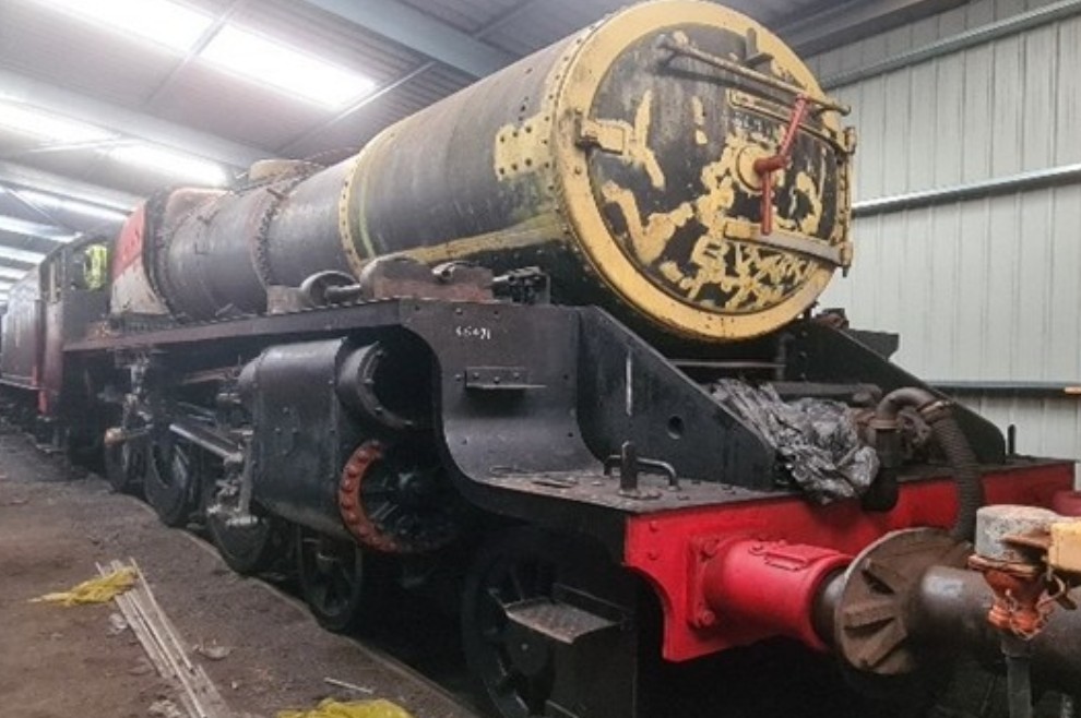 Disposal of ex-LMS Class 5MT 4-6-0 Locomotive no 45491 and its tender ...