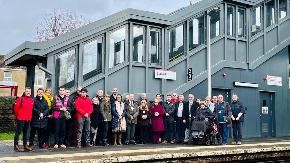 Partners unveil accessibility upgrades at Llanelli Station following £6 ...