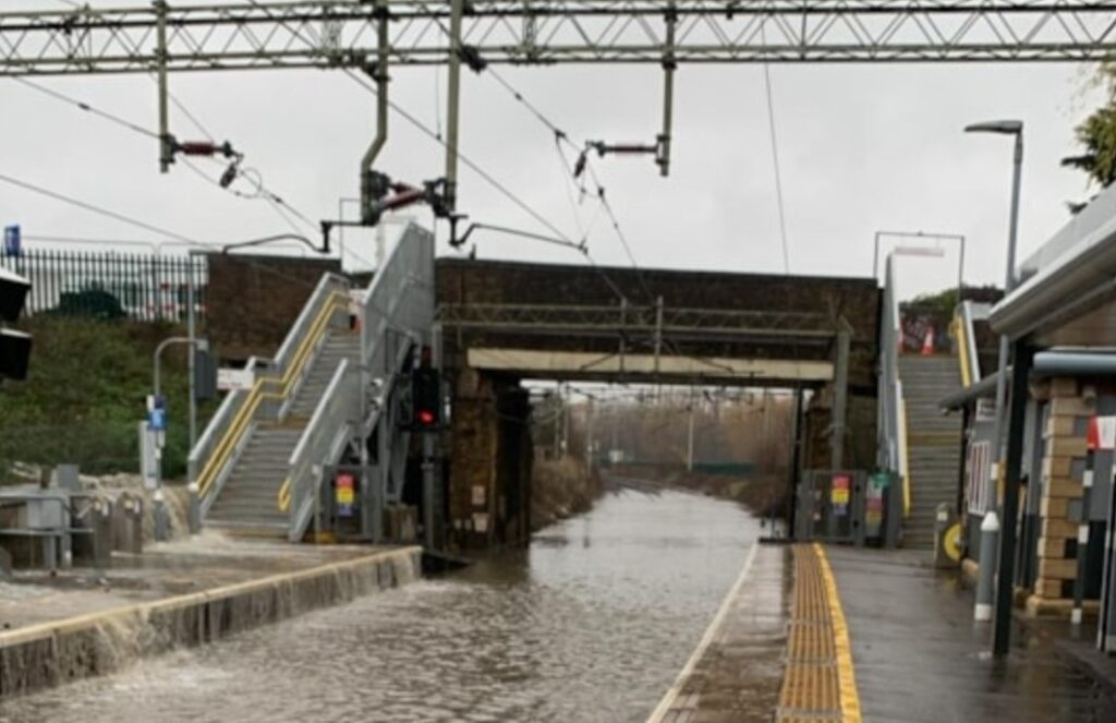 Rye House station update after flooding | RailBusinessDaily