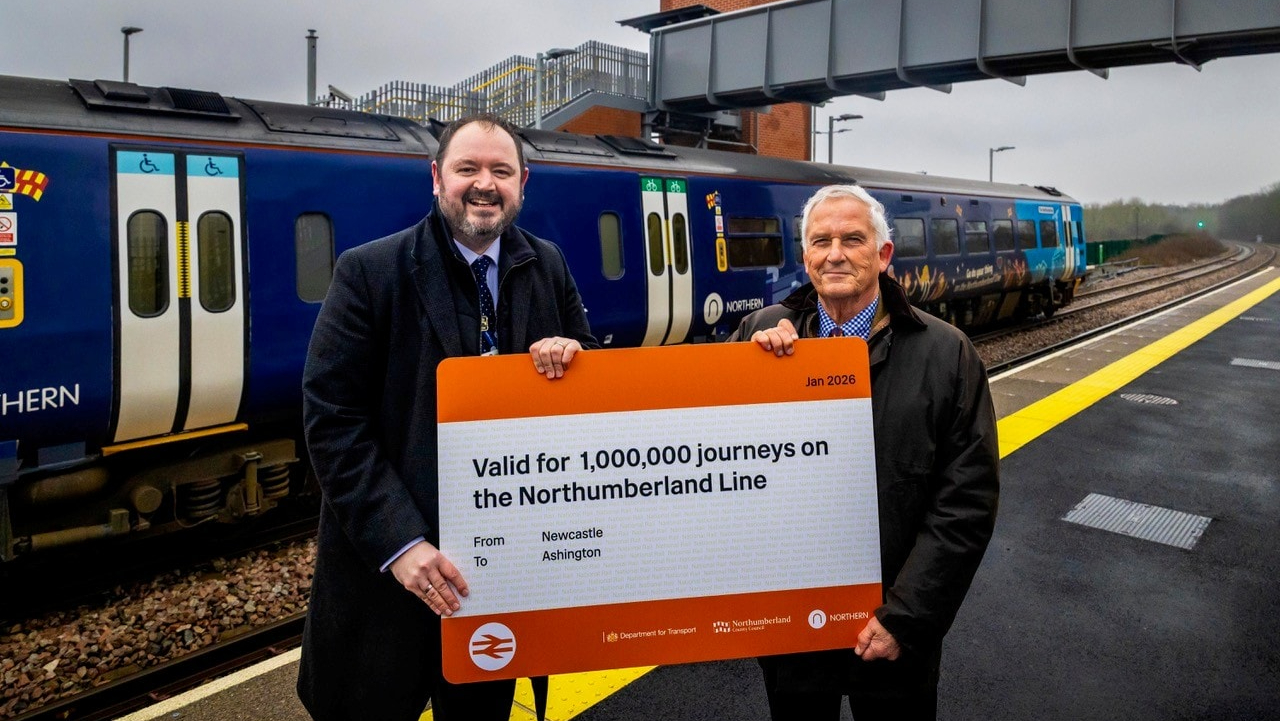 One million passenger journeys made on the Northumberland Line as date ...