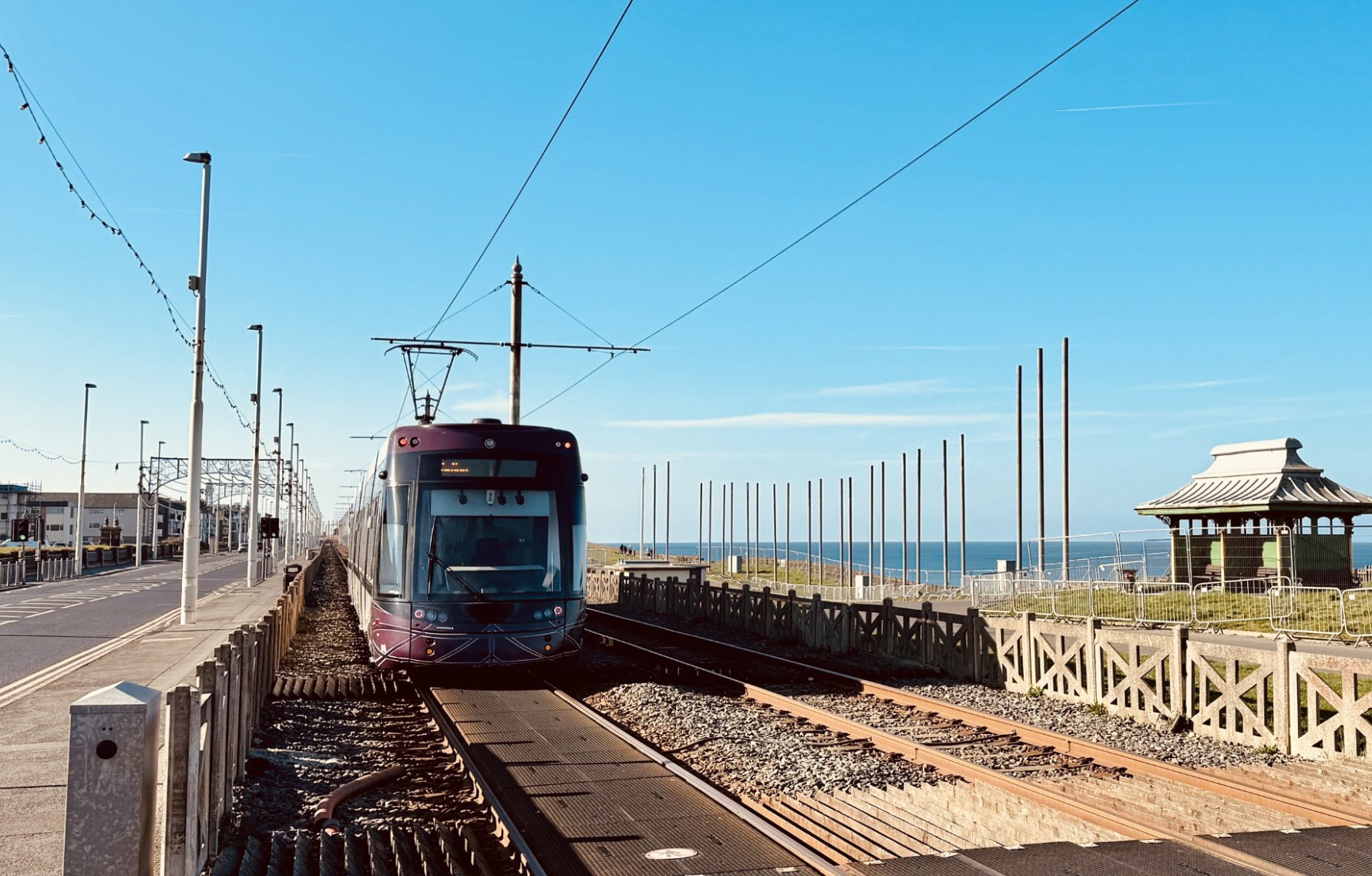 Tram track upgrades in Fleetwood | RailBusinessDaily