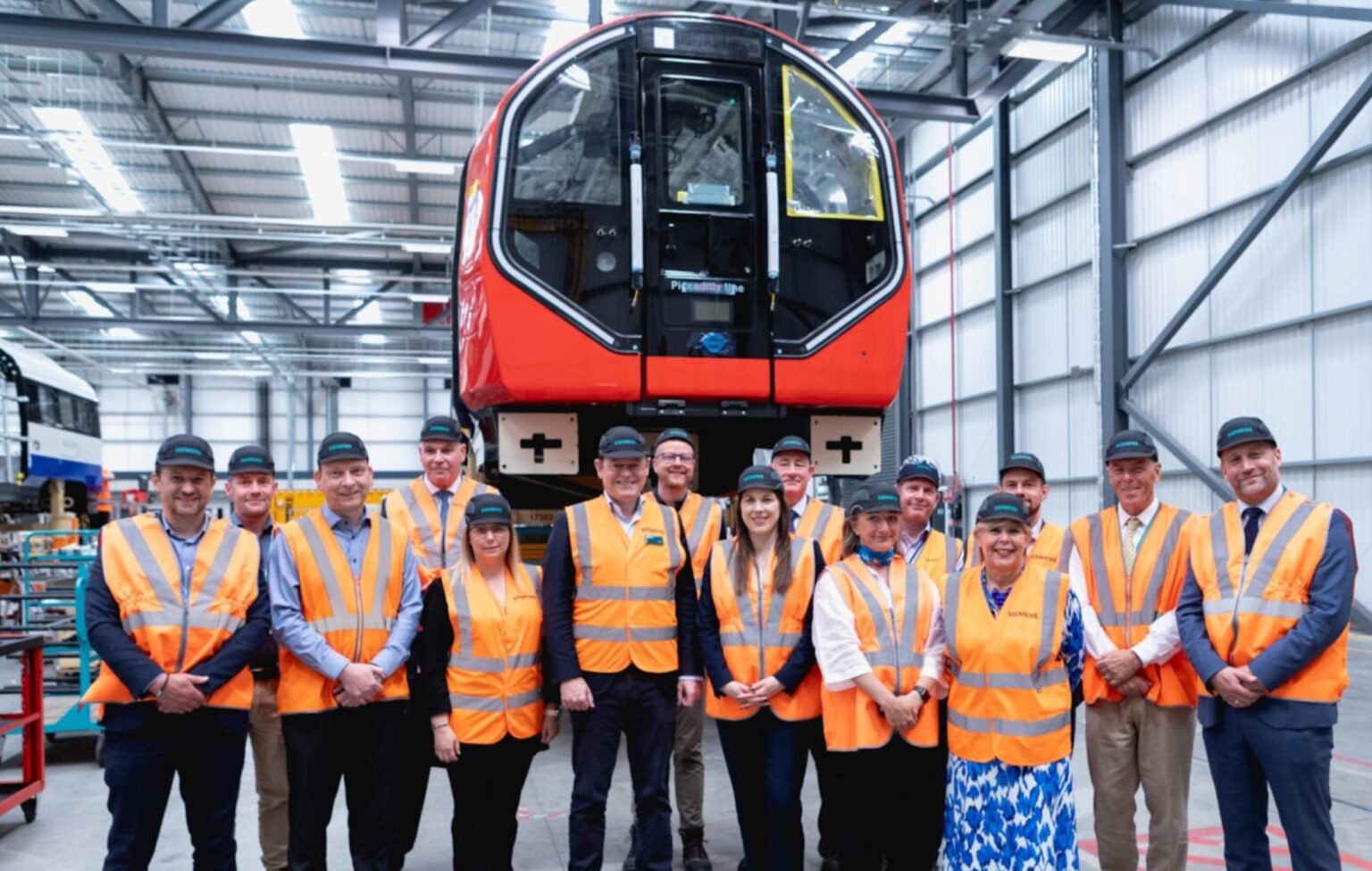Rail Chief Alex Hynes joins regional leaders at the Siemens Goole Rail ...